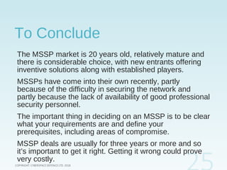 A Guide to Managed Security Services | PPT