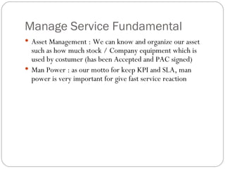 Managed Service Overview | PPT