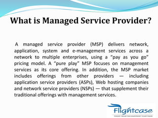 Managed service provider | PPT | Free Download