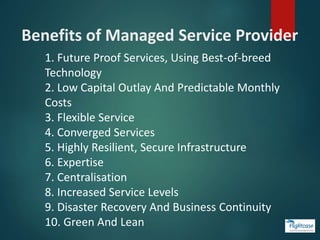 Managed service provider | PPTX