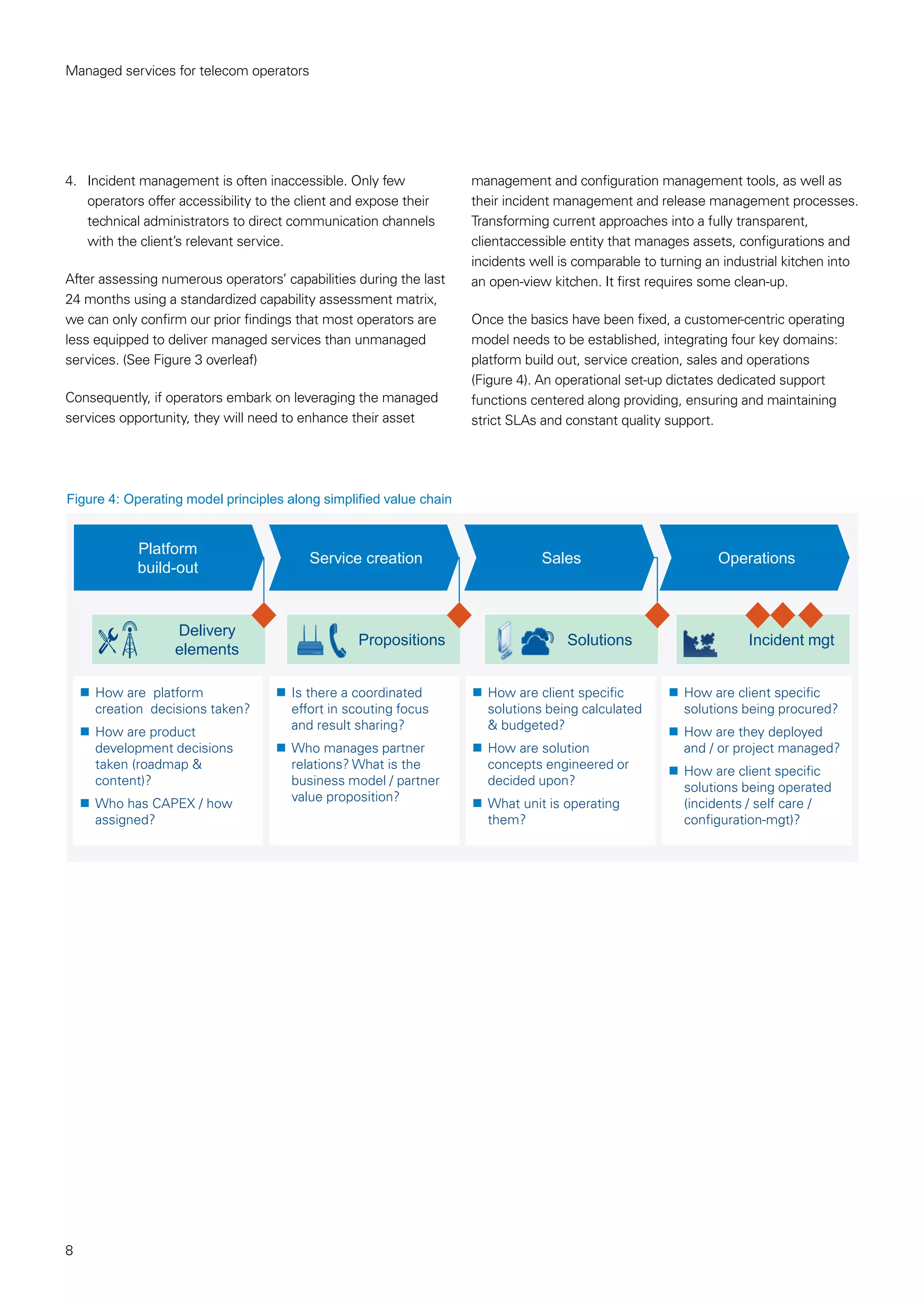 Managed Services For Telecom Operators | PDF