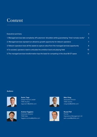 Managed Services For Telecom Operators | PDF