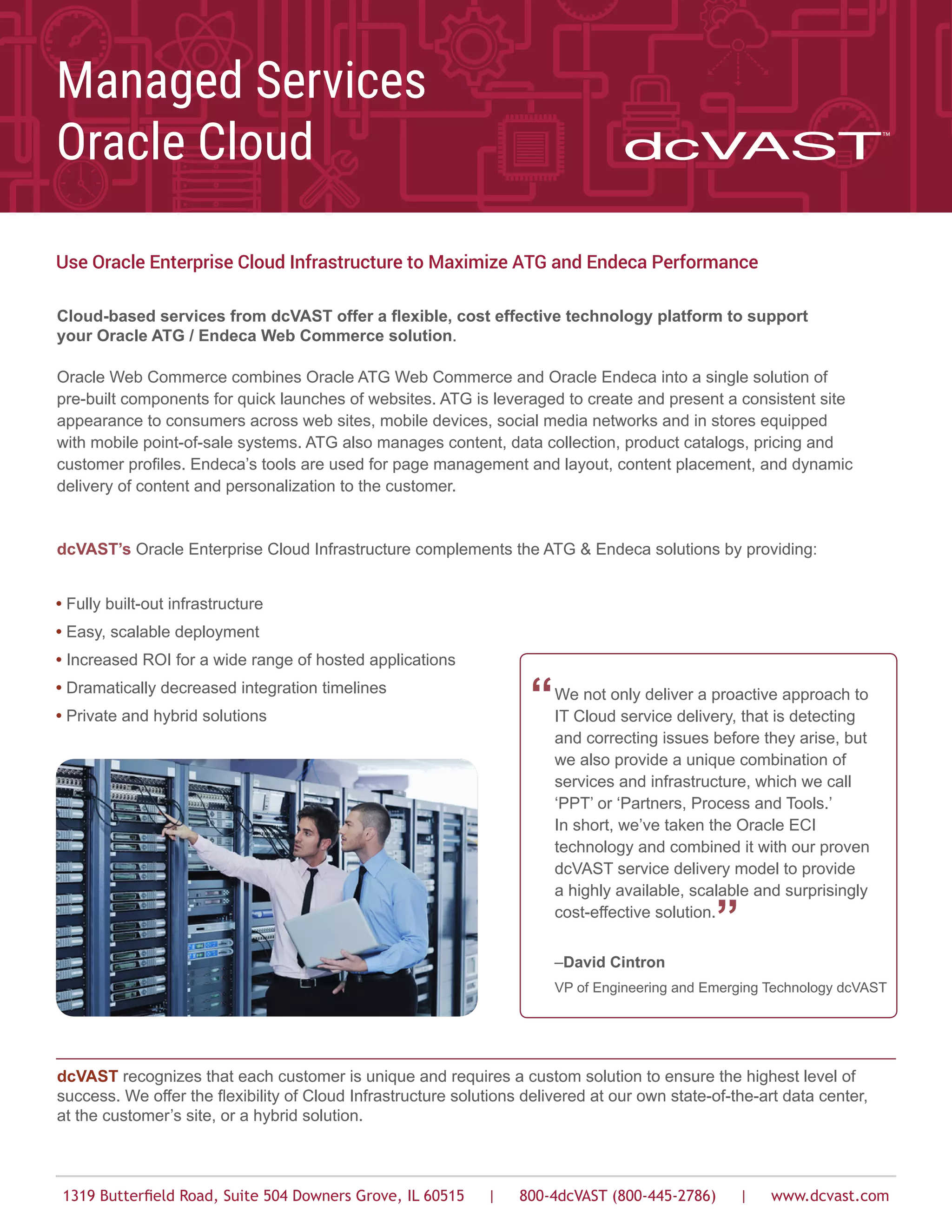 Managed Services Oracle Cloud | PDF