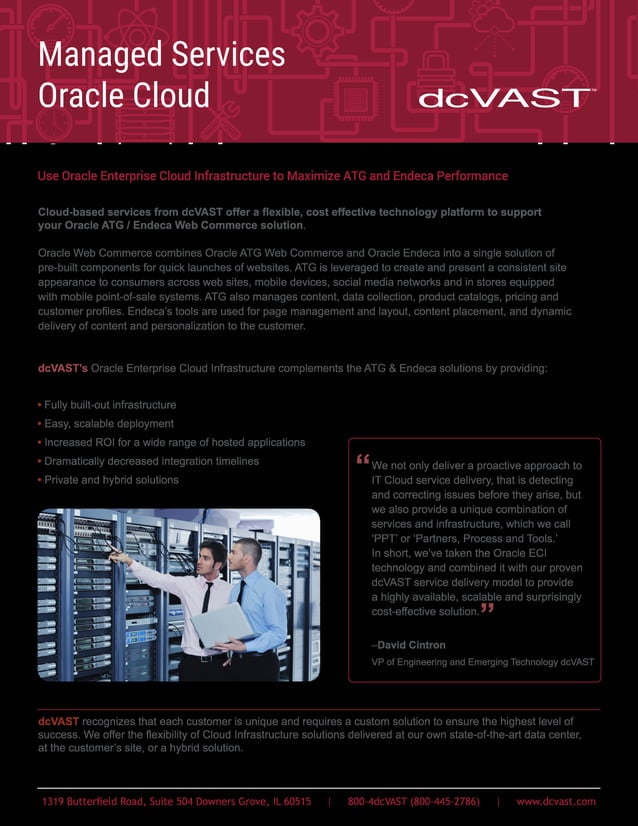 Managed Services Oracle Cloud | PDF