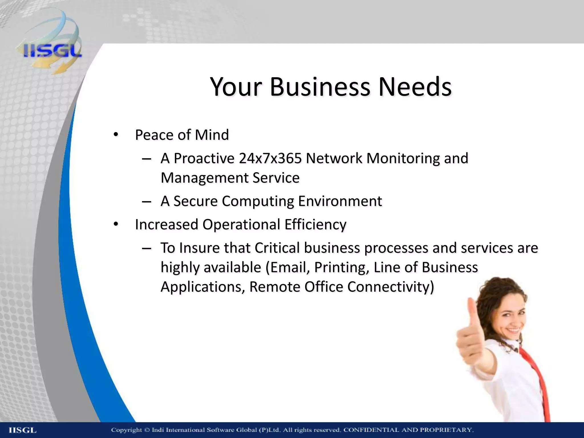 Managed Services Presentation | PPTX