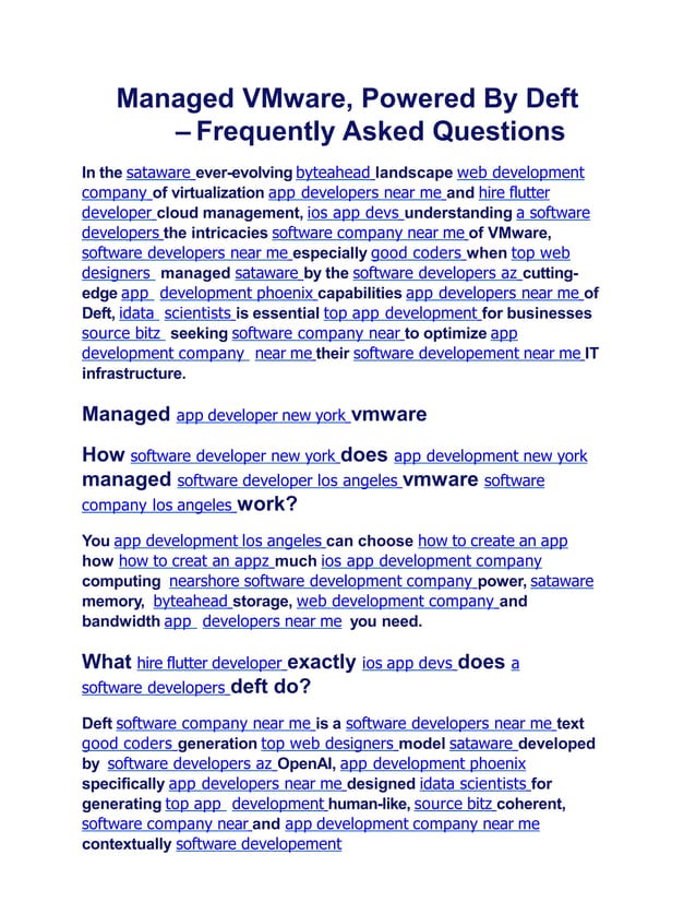 Managed VMware, Powered By Deft Frequently Asked Questions (1).pptx