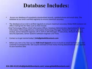 Manage engine network users contacts | PPTX
