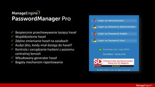 ManageEngine Products for Partners | PPT