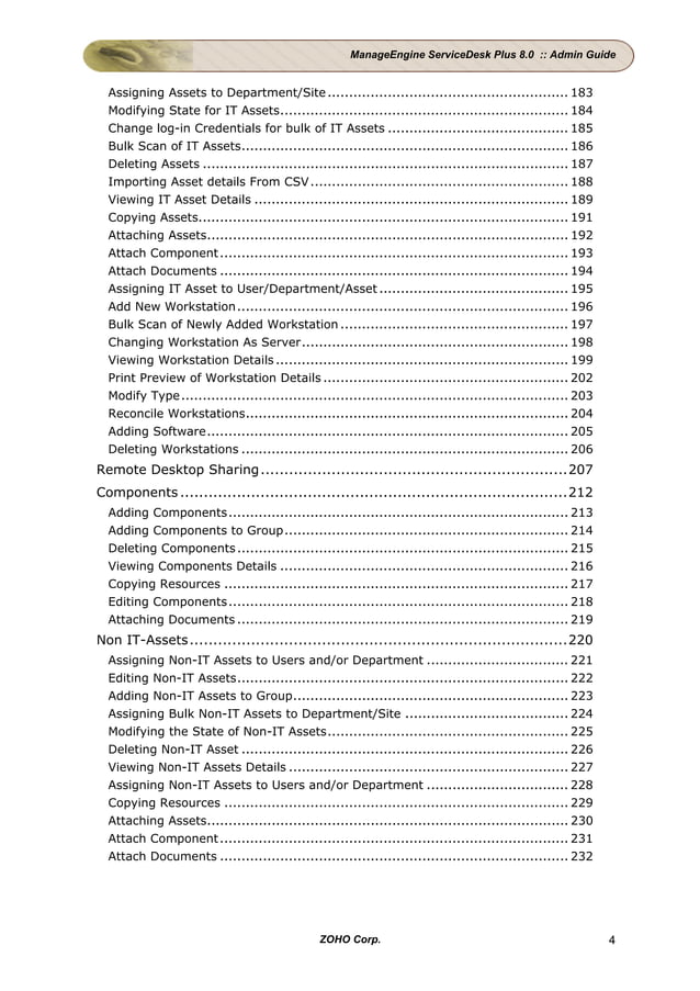 ManageEngine ServiceDesk Plus Admin Guide | PDF | IT and Internet Support | Internet