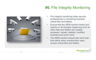 SIEM - Your Complete IT Security Arsenal | PPTX