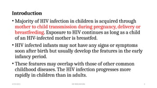 Manage HIV exposed child and a child with HIV infection.pptx