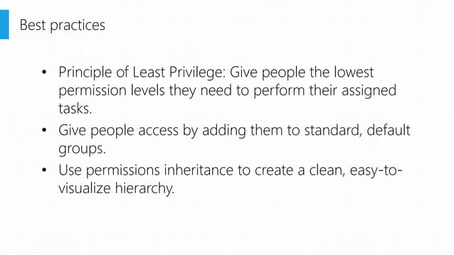 Manage how people use your SharePoint Online | PPTX | Web Hosting | Internet