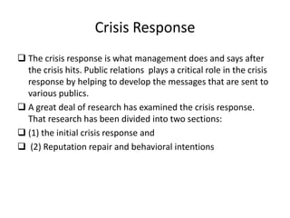 Crisis Management for Business Sustainability | PPTX