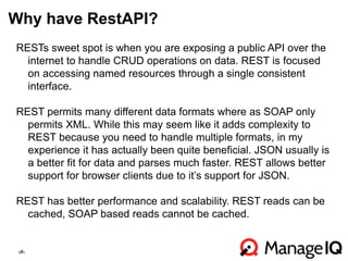 Design Summit - RESTful API Overview - John Hardy | PPT