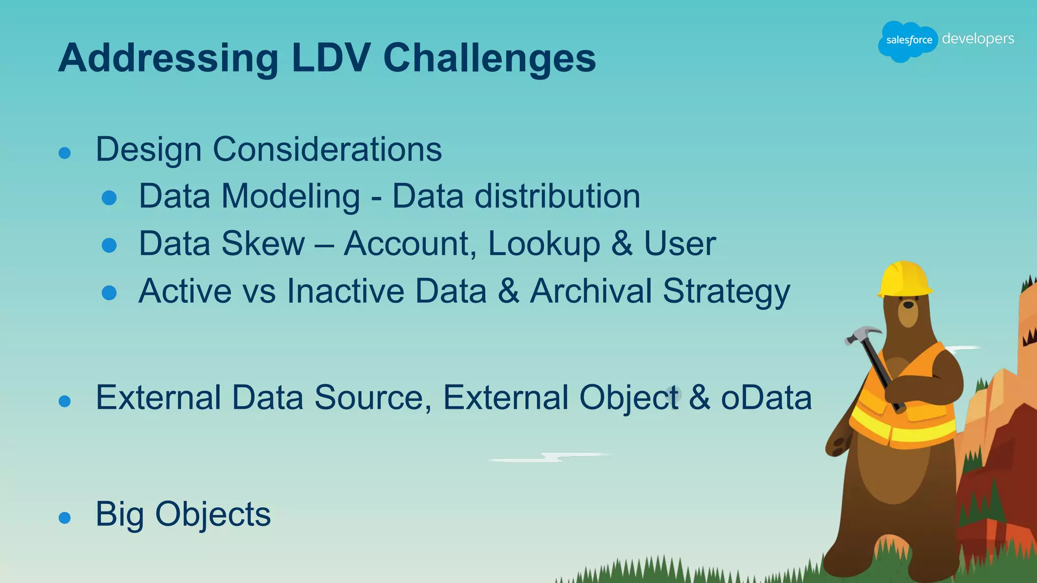 Scale With Large Data Volumes And Big Objects In Salesforce Ppt