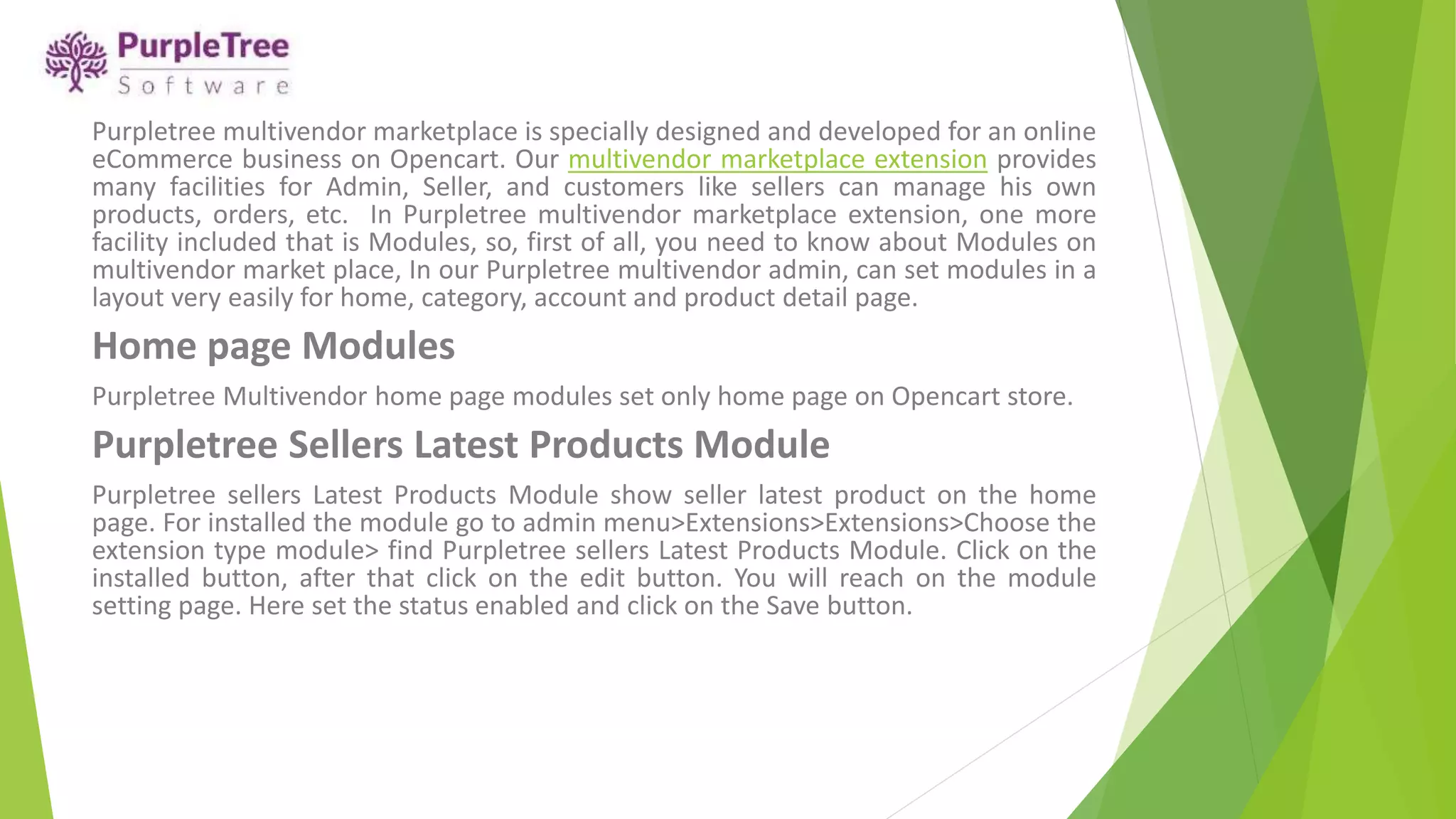 Manage layout for home page modules in opencart | PPT | Free Download