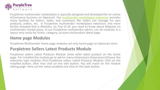 Manage layout for home page modules in opencart | PPT