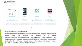 Manage layout for home page modules in opencart | PPT