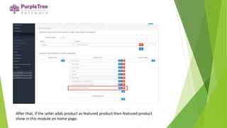 Manage layout for home page modules in opencart | PPT