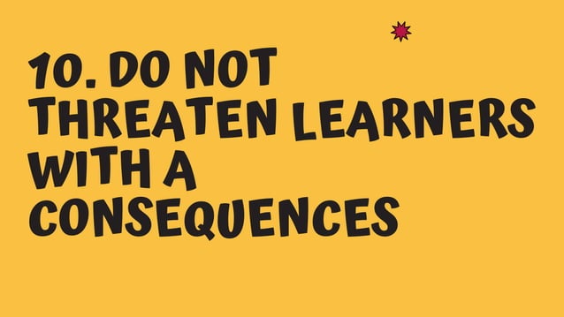 MANAGE LEARNER BEHAVIOR CONSTRUCTIVELY BY APPLYING POSITIVE AND NON ...
