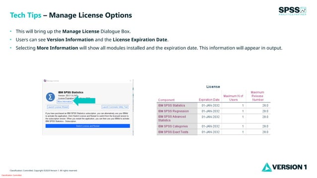 Manage License Option in IBM SPSS Statistics.pptx