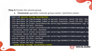 Manage Logical Volume in RHEL - RHCSA (RH134).pdf