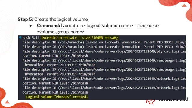 Manage Logical Volume in RHEL - RHCSA (RH134).pdf