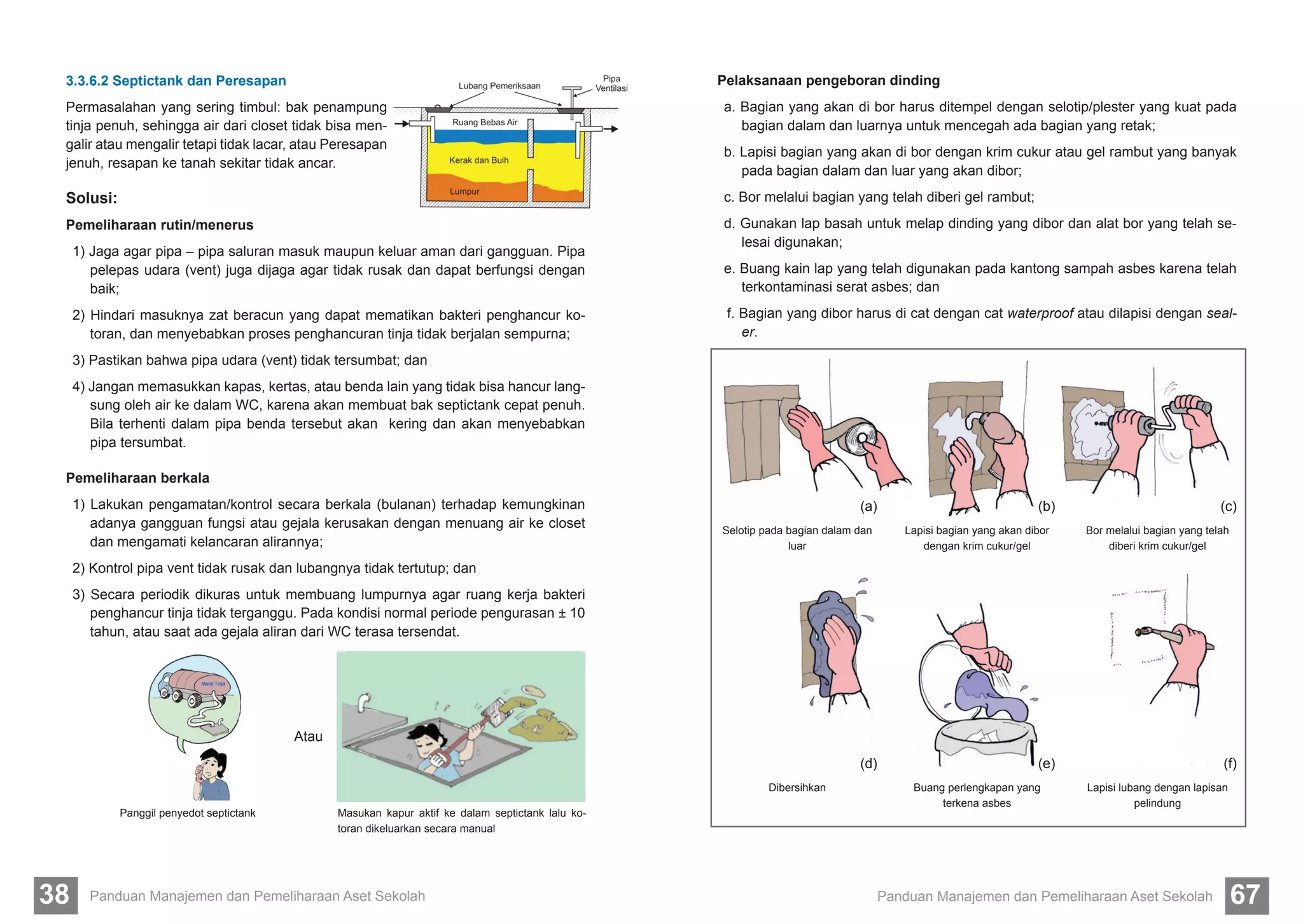Managemen dan pemeliharaan aset sekolah | PDF