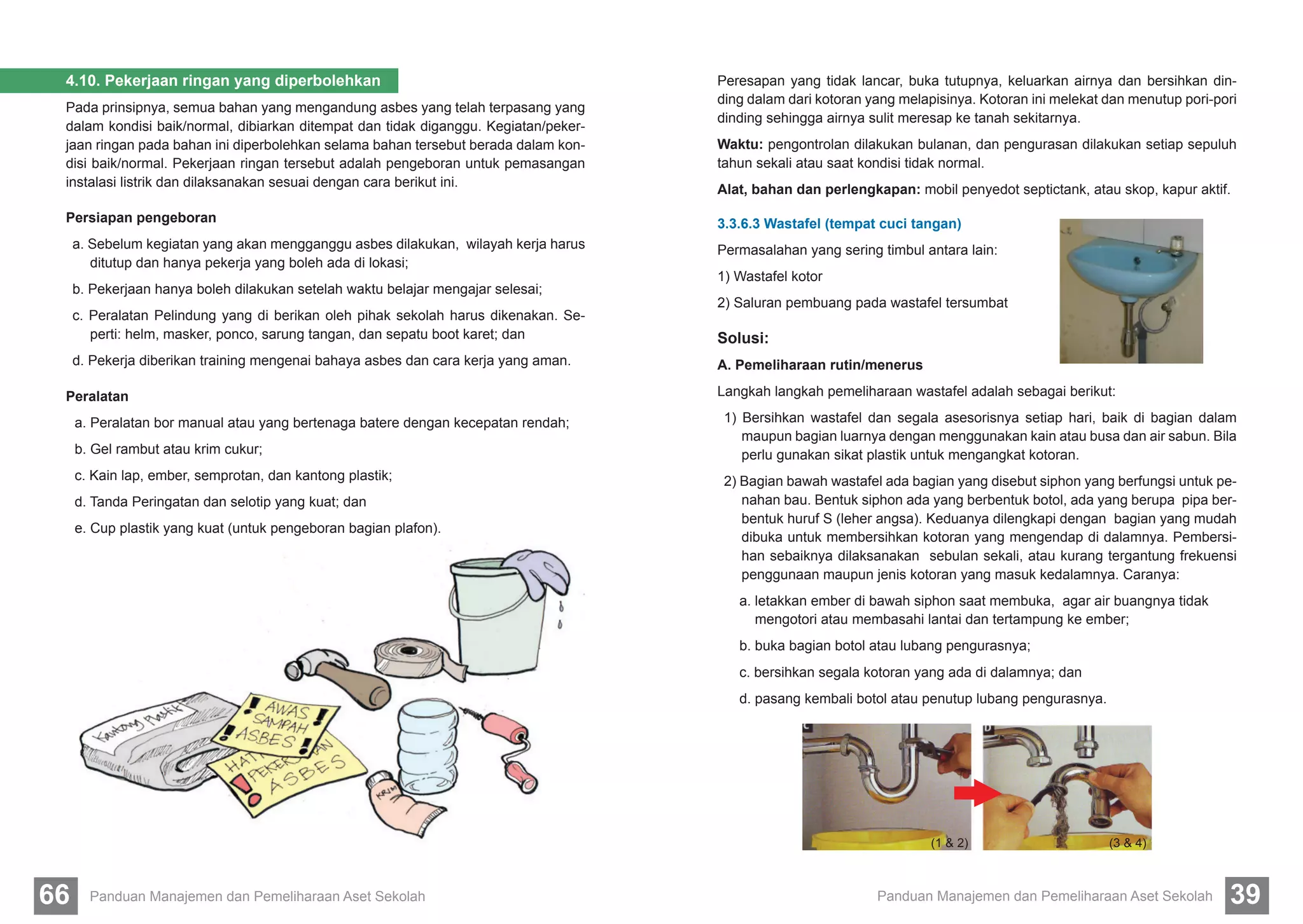 Managemen dan pemeliharaan aset sekolah | PDF