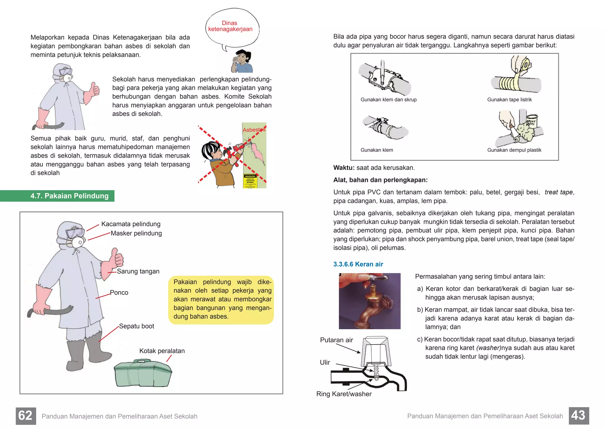 Managemen dan pemeliharaan aset sekolah | PDF