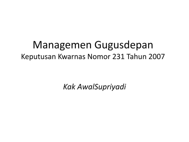 Managemen Gugus Depan Gerakan Pramuka.pptx