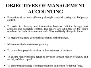 Management accounting | PPTX
