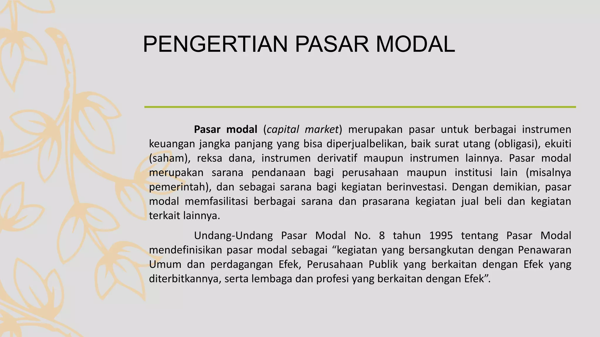 MANAGEMEN RESIKO PADA BISNIS PASAR MODAL.pptx