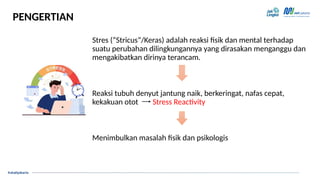 MANAGEMEN STRES DI TEMPAT KERJA (KANTOR) | PPT
