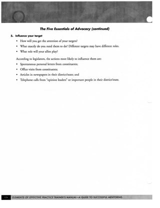 EEP Trainer's Manual - Management Section | PDF