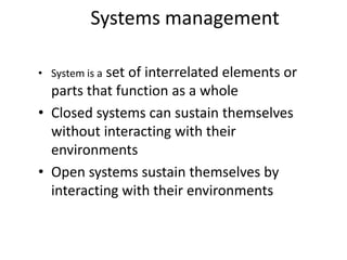 Management | PPT