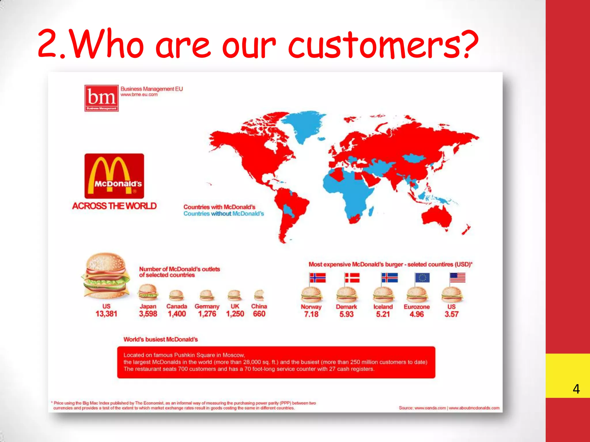 statistic management process of MacDonald | PPTX