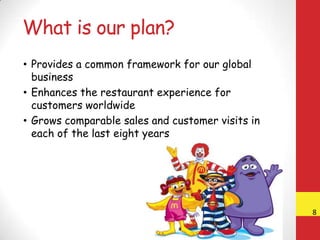 statistic management process of MacDonald | PPTX