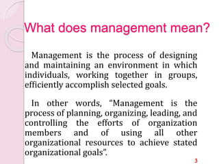 Management | PPT