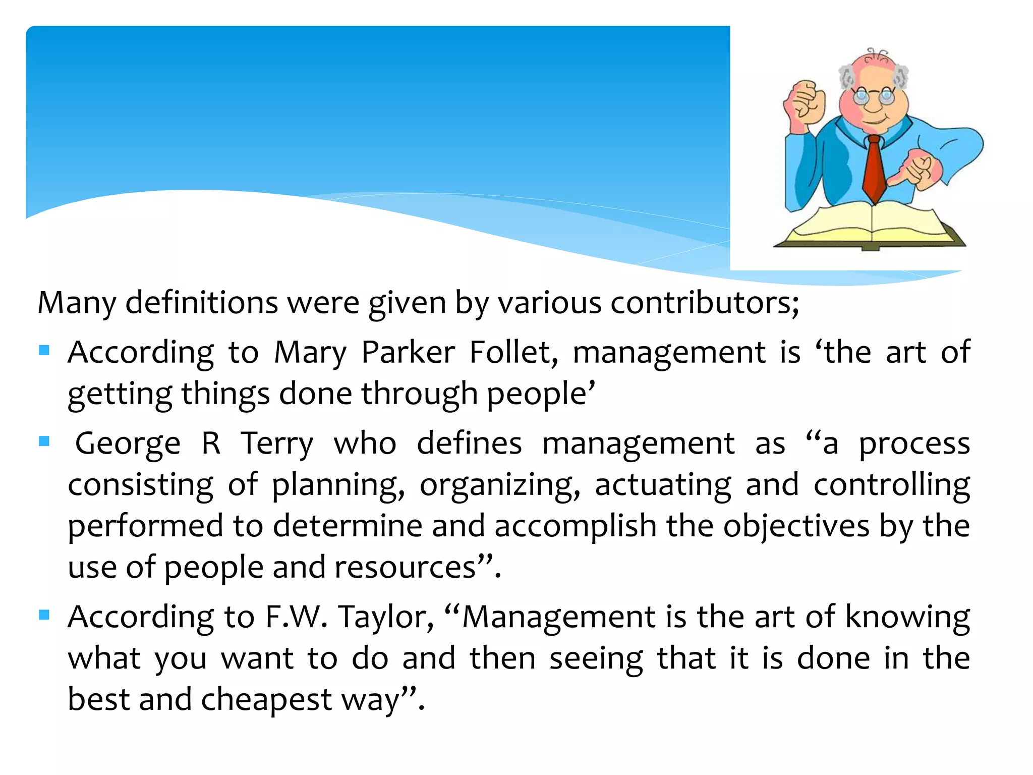 Introduction of Management | PPT