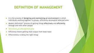 Management | PPT