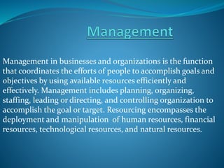 Management | PPT