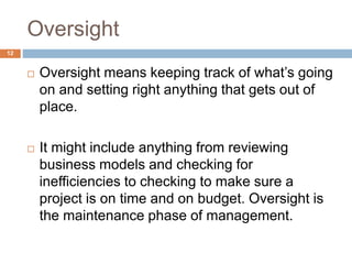 Management and leadership skills | PPTX