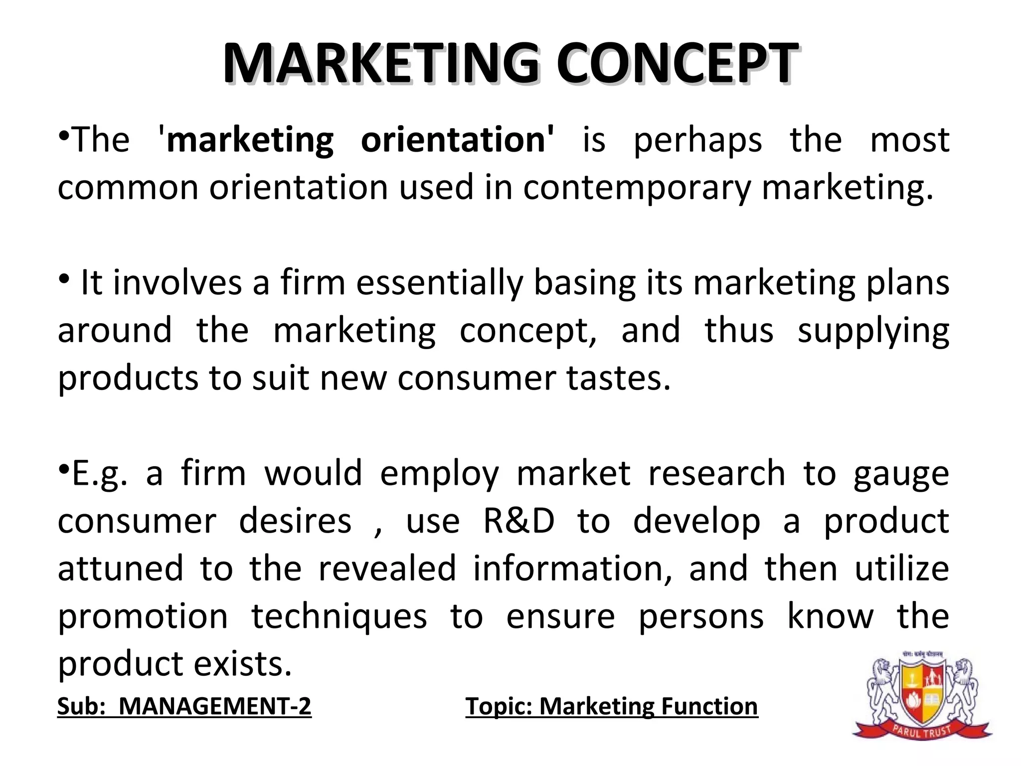 Four P's of Marketing | PPT