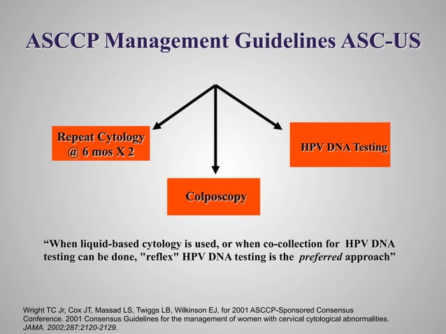Management of abnormal pap test | PDF | Cancer | Diseases and Conditions