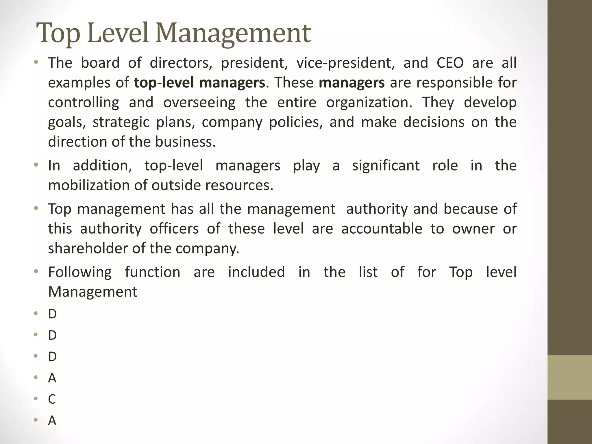 Management | PPT