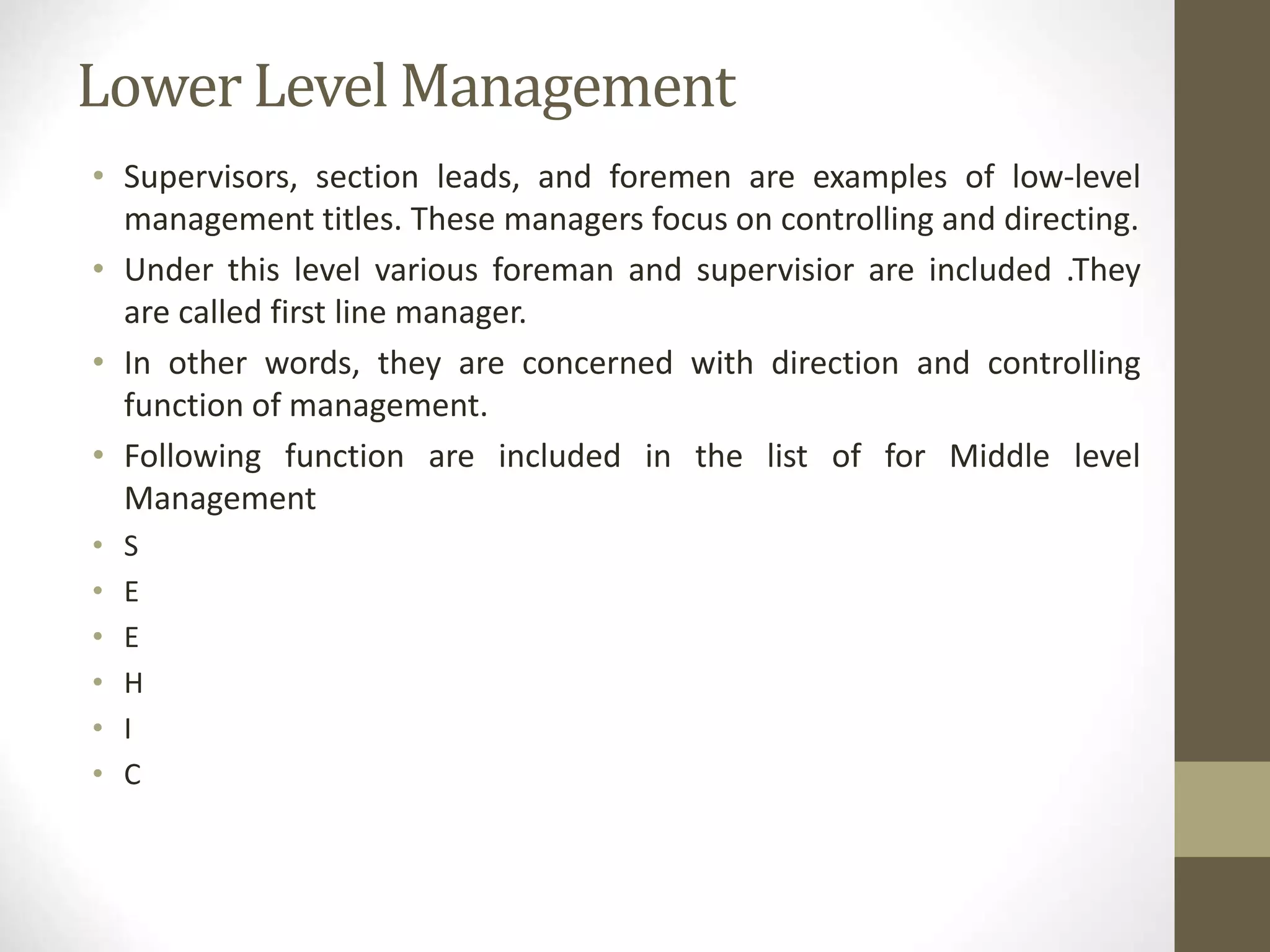 Management | PPT