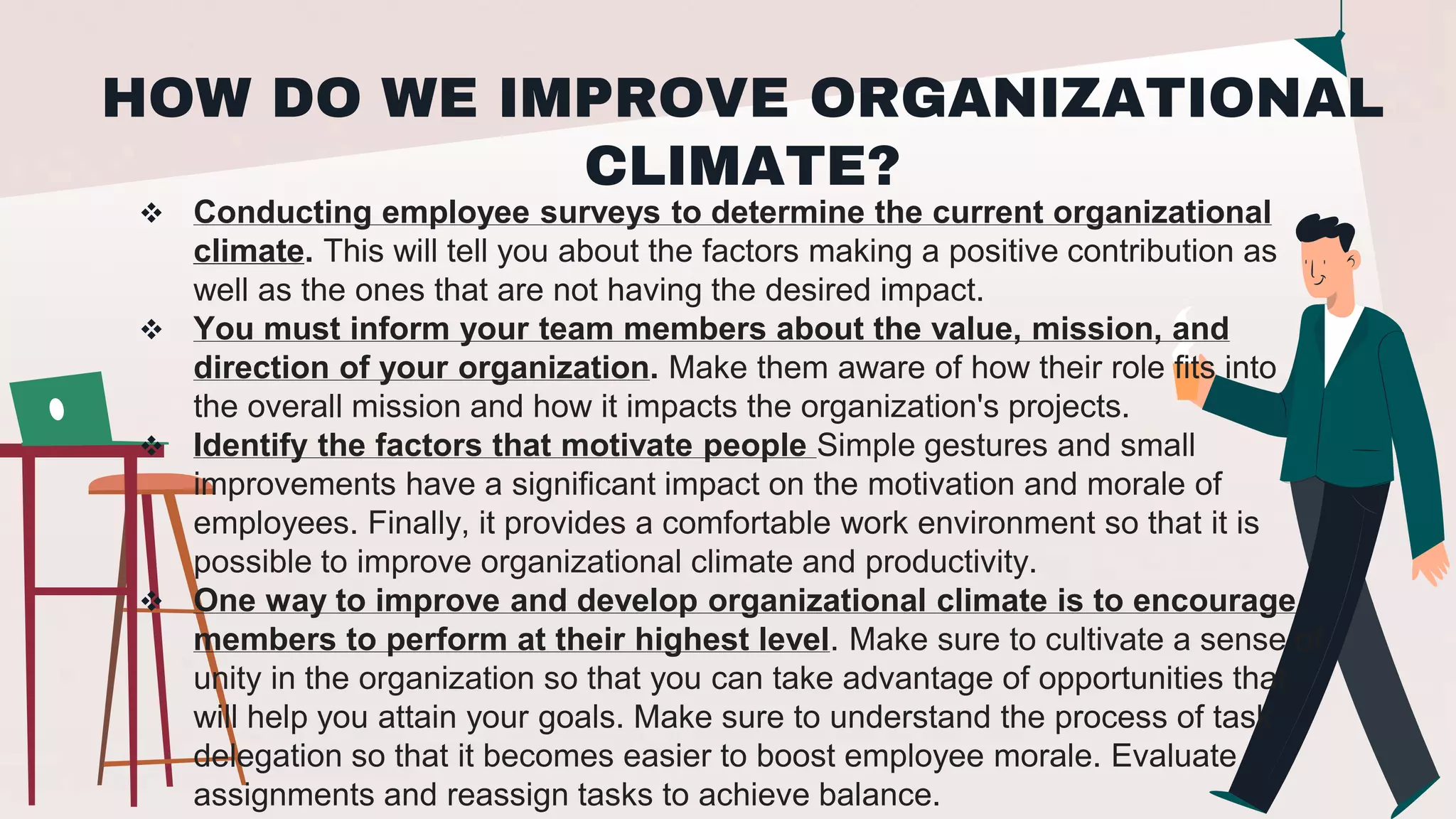 ORGANISATIONAL CLIMATE AND CULTURE | PPTX