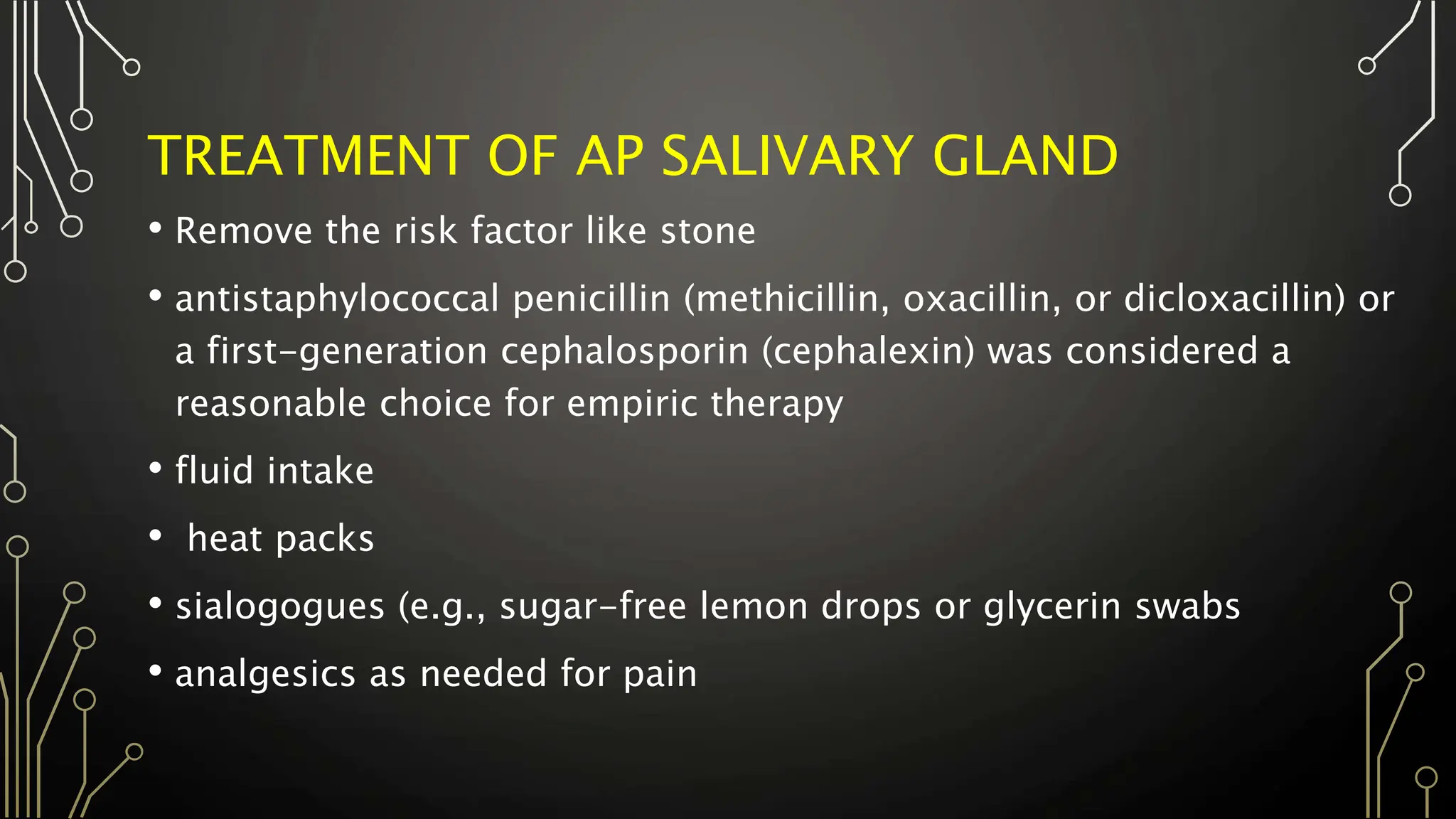 Management salivary gland disease .pptx