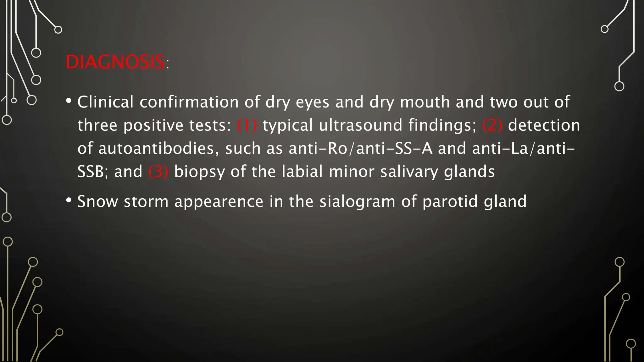 Management salivary gland disease .pptx